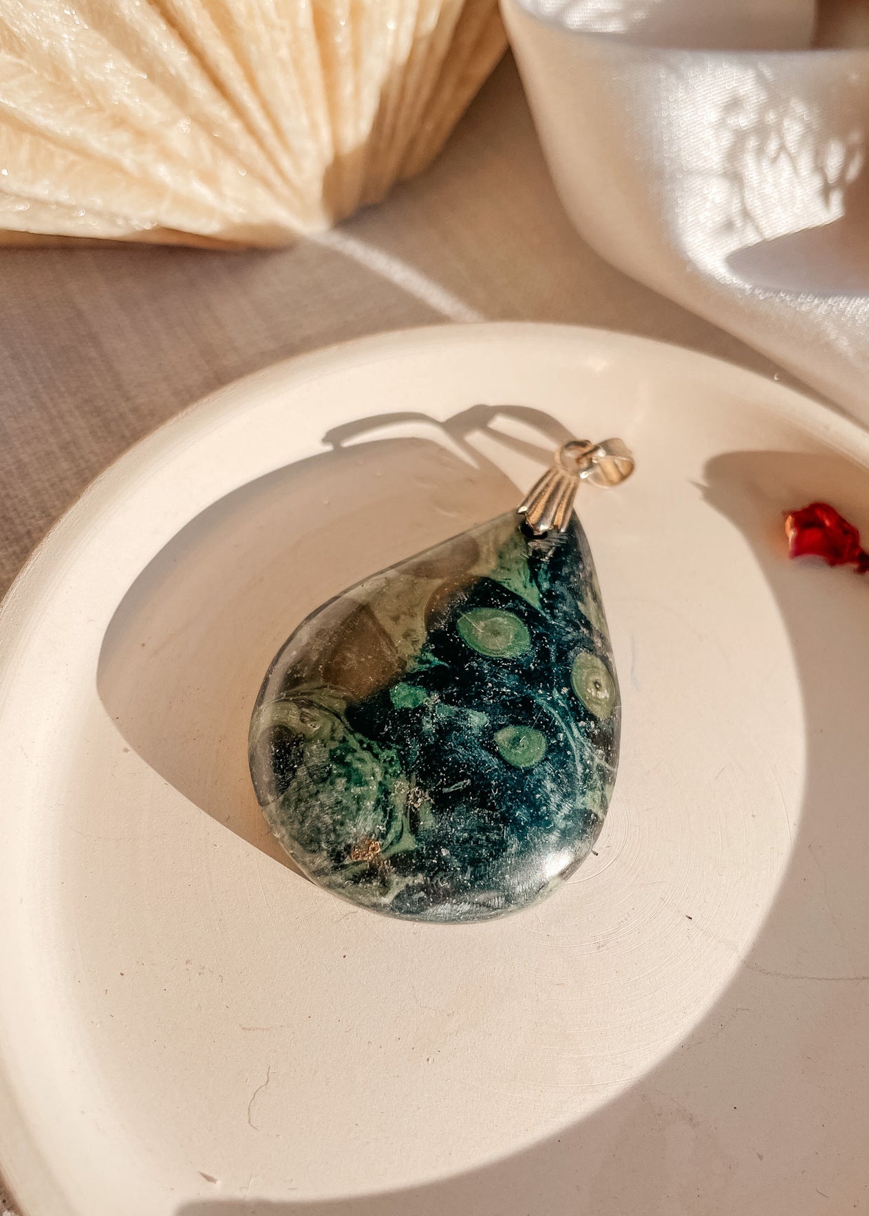 Nebula Jasper Pendant – Serene Stone